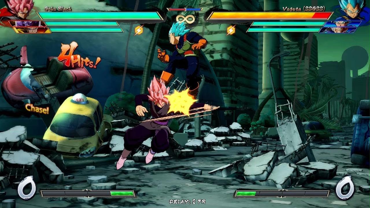 DBFZ New patch Goku black super dash confirm - YouTube
