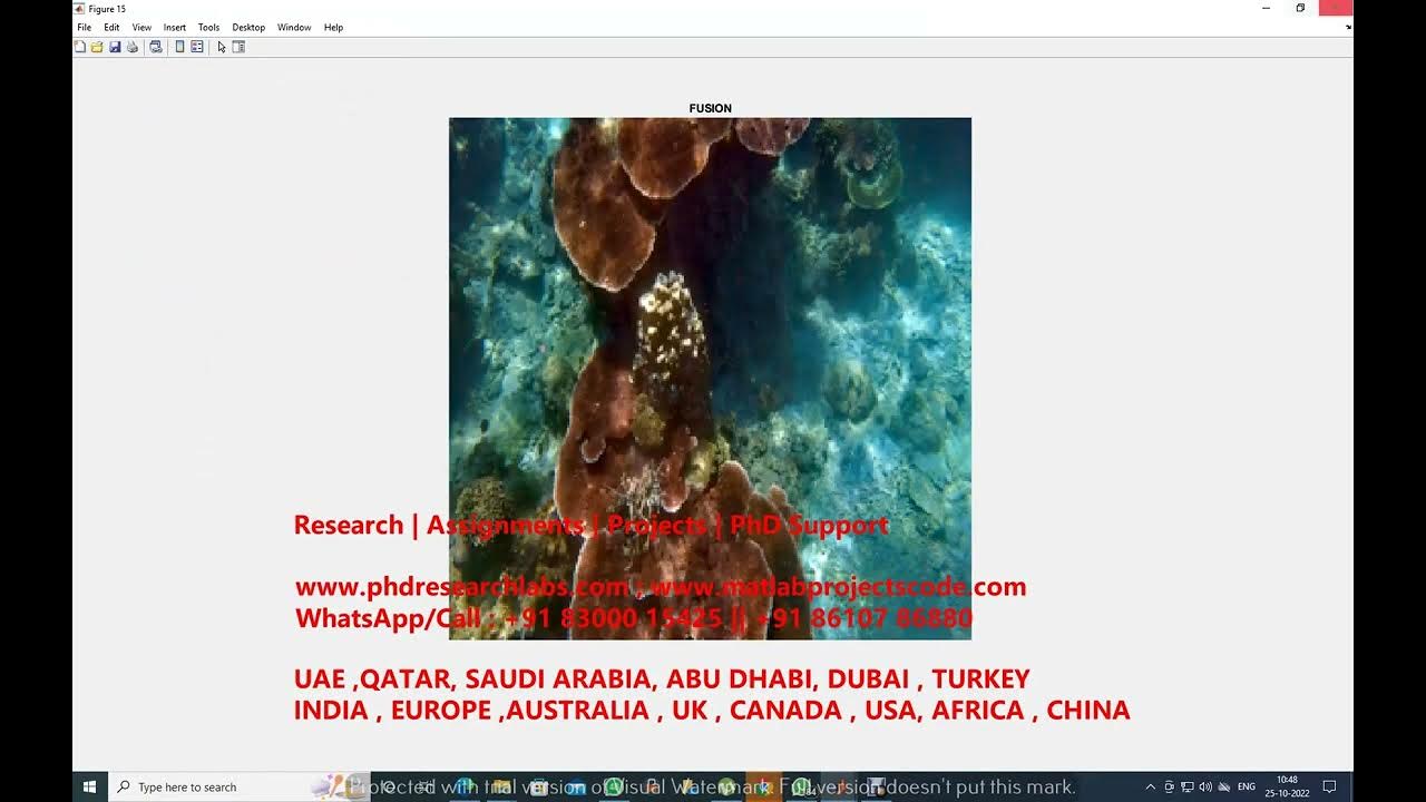 Underwater Image Enhancement using CLAHE using MATLAB Image enhancement CLAHE - YouTube