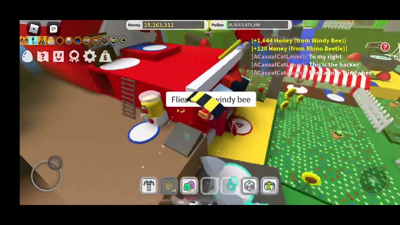 FINDING A HACKER IN Bee Swarm Simulator… Onett please “ban”!!! (Joke ...