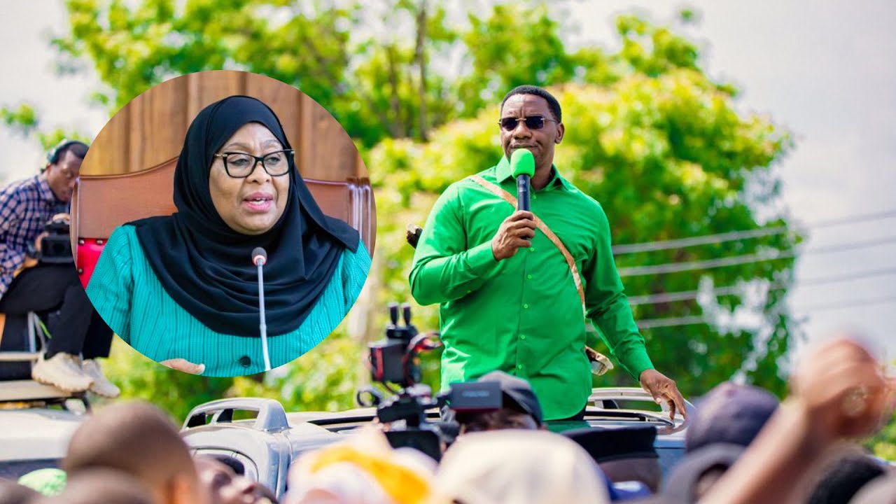 MAMA SAMIA AMPIGIA SIMU LIVE MAKONDA | WAKAZI WA MOSHI | WAMSIKILIZA ...