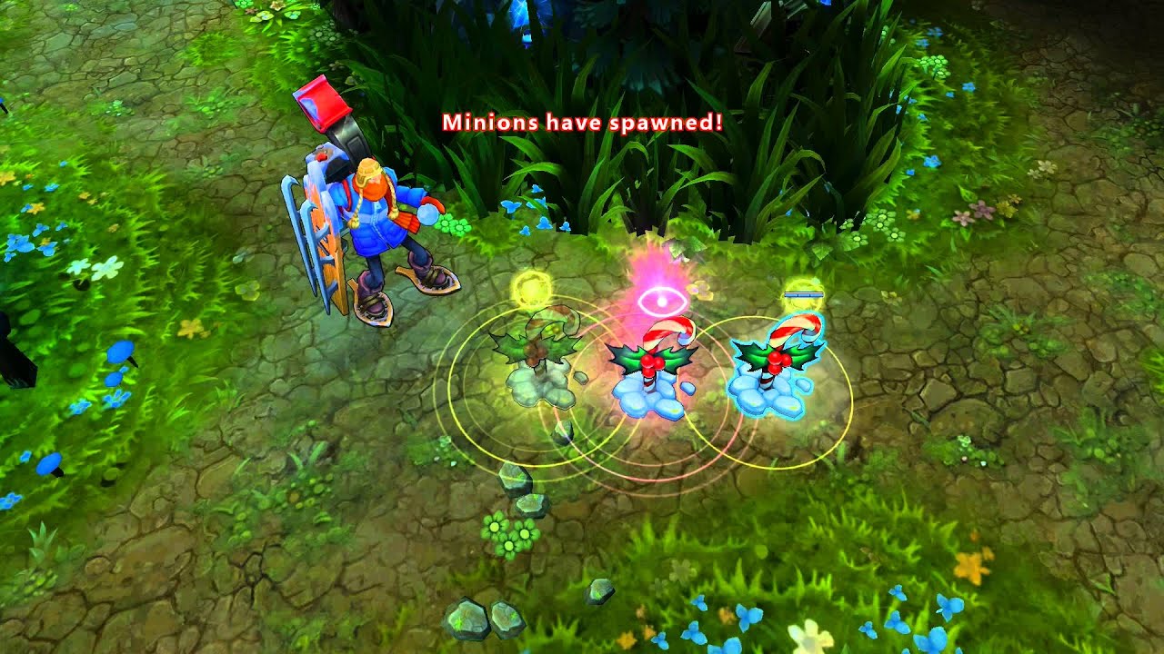 Candycane Ward - Ward Skin Spotlight - League of Legends - YouTube