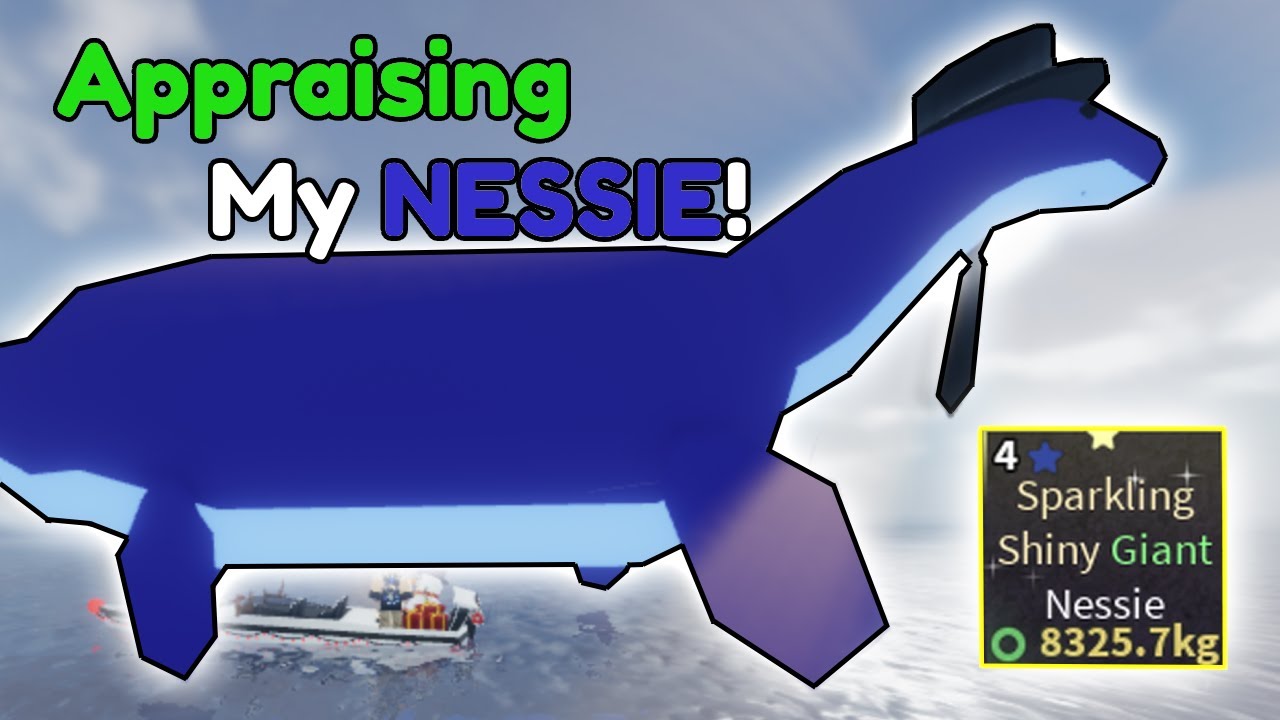 *INSANE* Attempt Appraising My Nessie In Roblox Fisch... - YouTube
