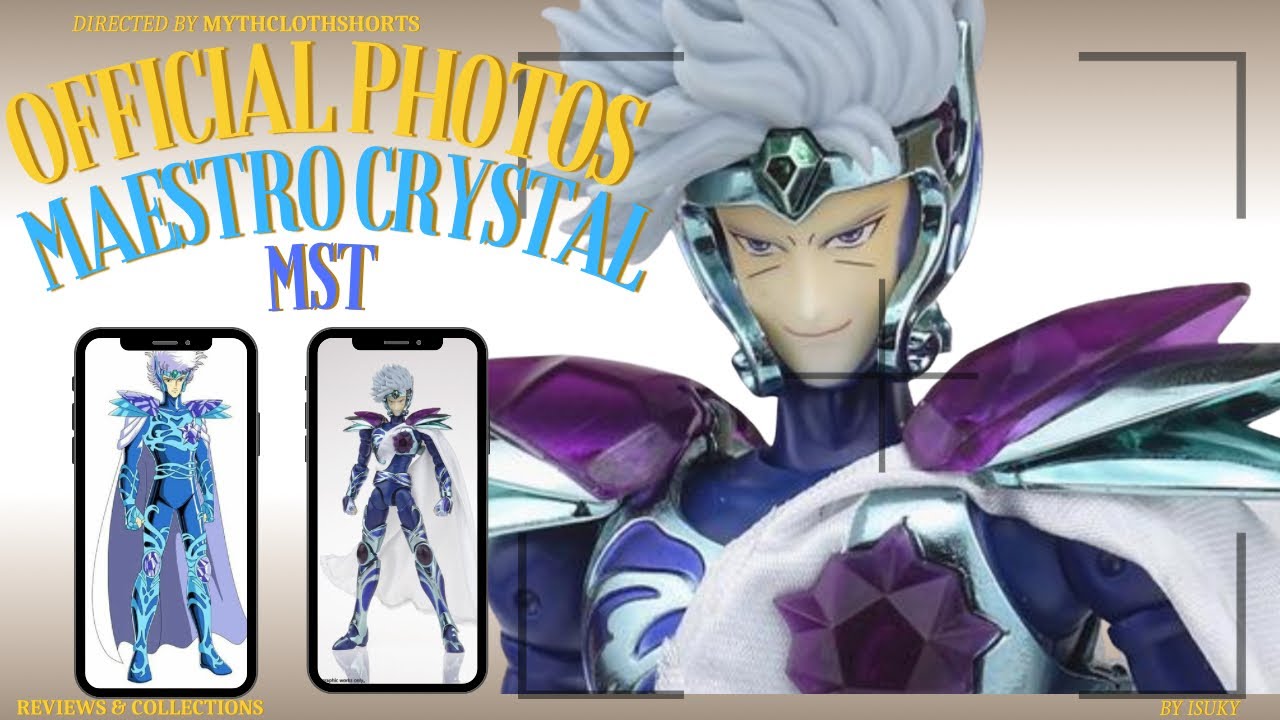 Maestro CRYSTAL MYTH CLOTH EX MST #聖闘士星矢 #caballerosdelzodiaco # ...