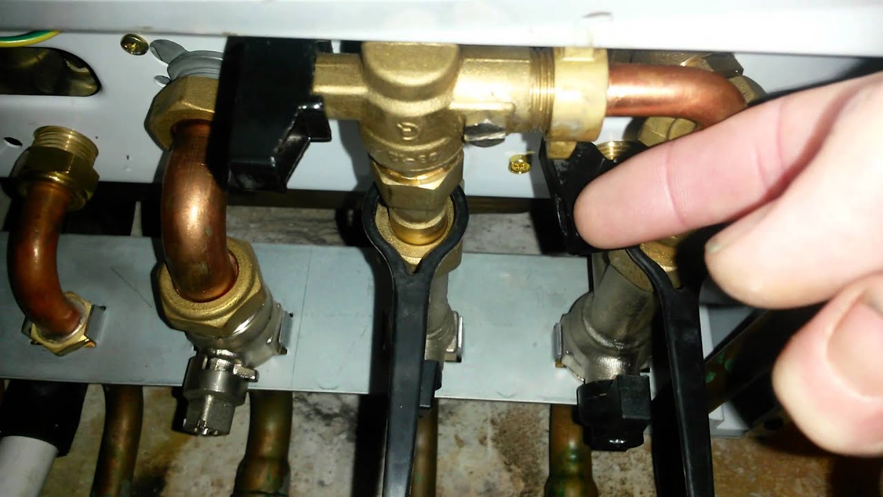 Top Up A Potterton Combi Using The Integral Filling Loop YouTube