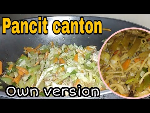 How to cook Pancit Canton|lutong bahay|madaling gawin|kaya sa bulsa|pwedeng pang negosyo. - YouTube
