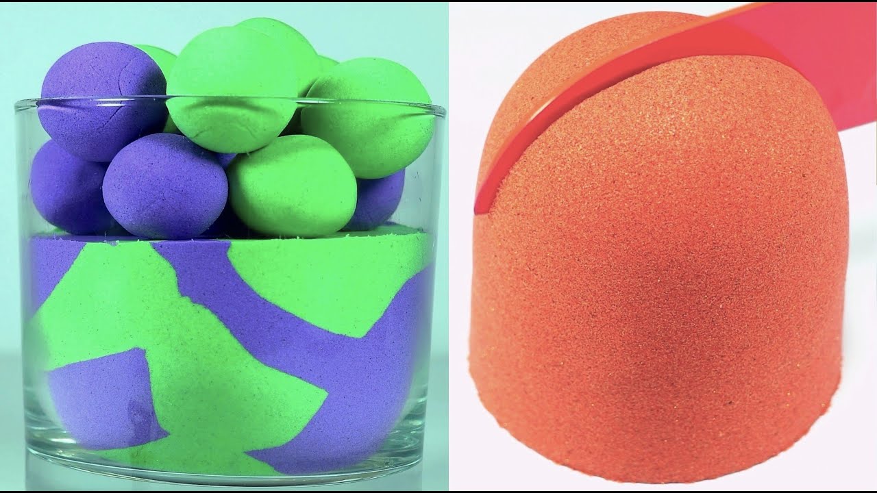 Satisfying and Relaxing Kinetic Sand ASMR | Calming Sound That Induces ...