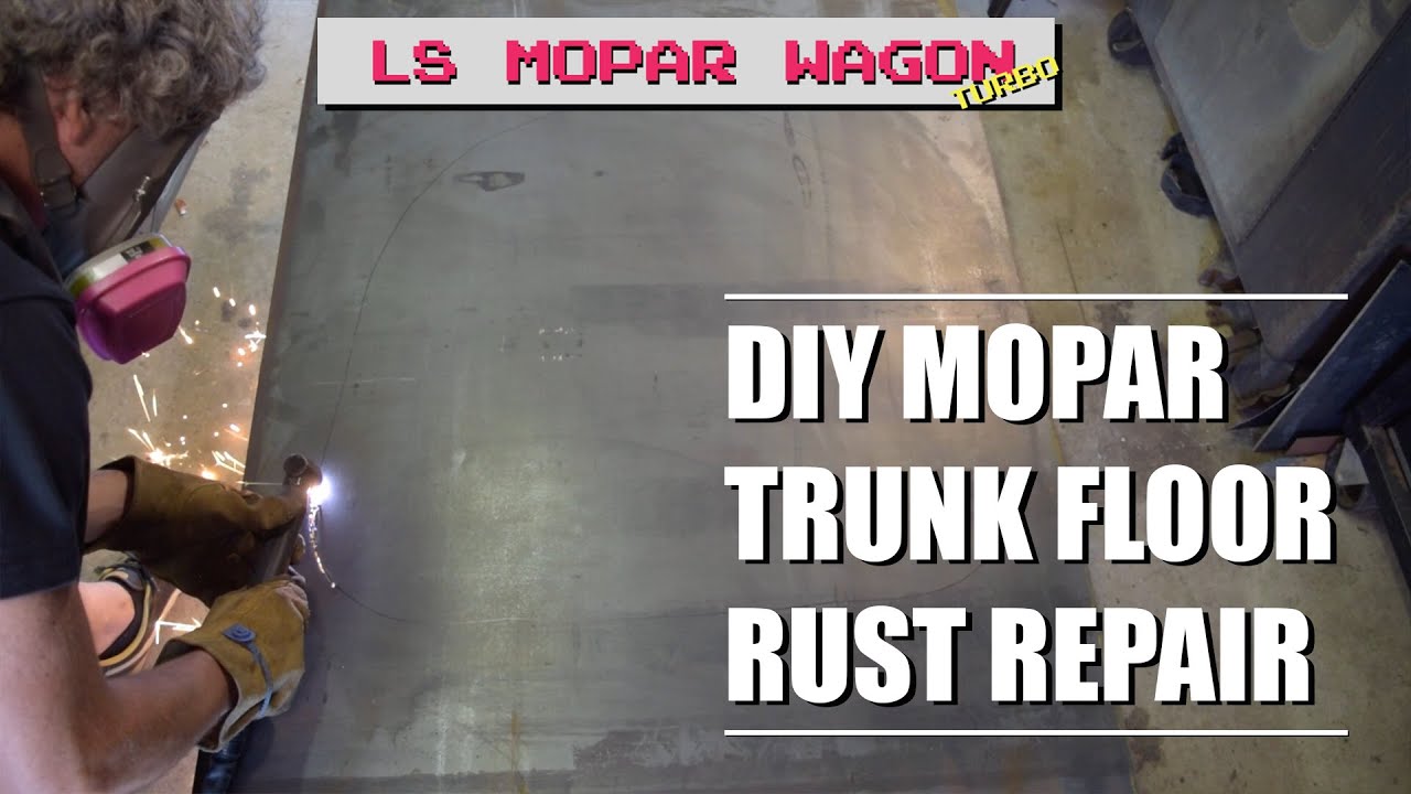 PoF // Ep 74 - Mopar Trunk Floor Rust Repair - YouTube