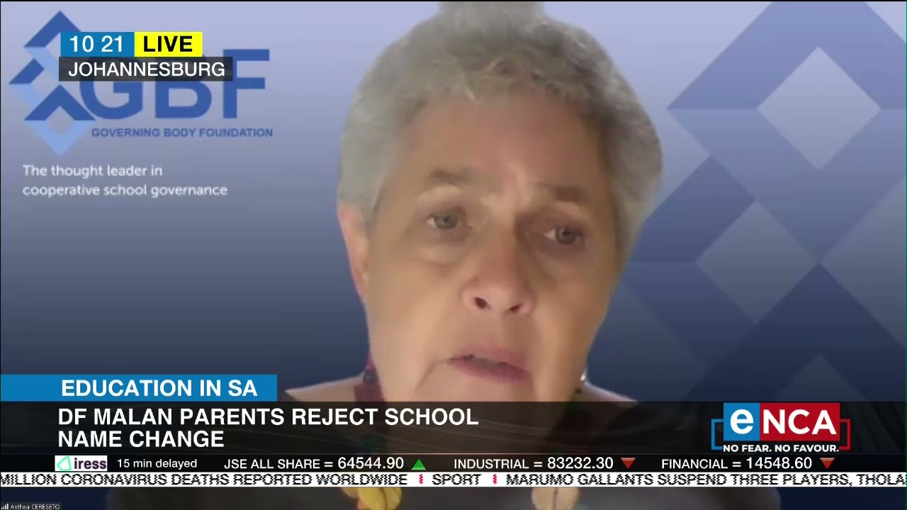 Hoërskool DF Malan refuses referendum on name change - YouTube