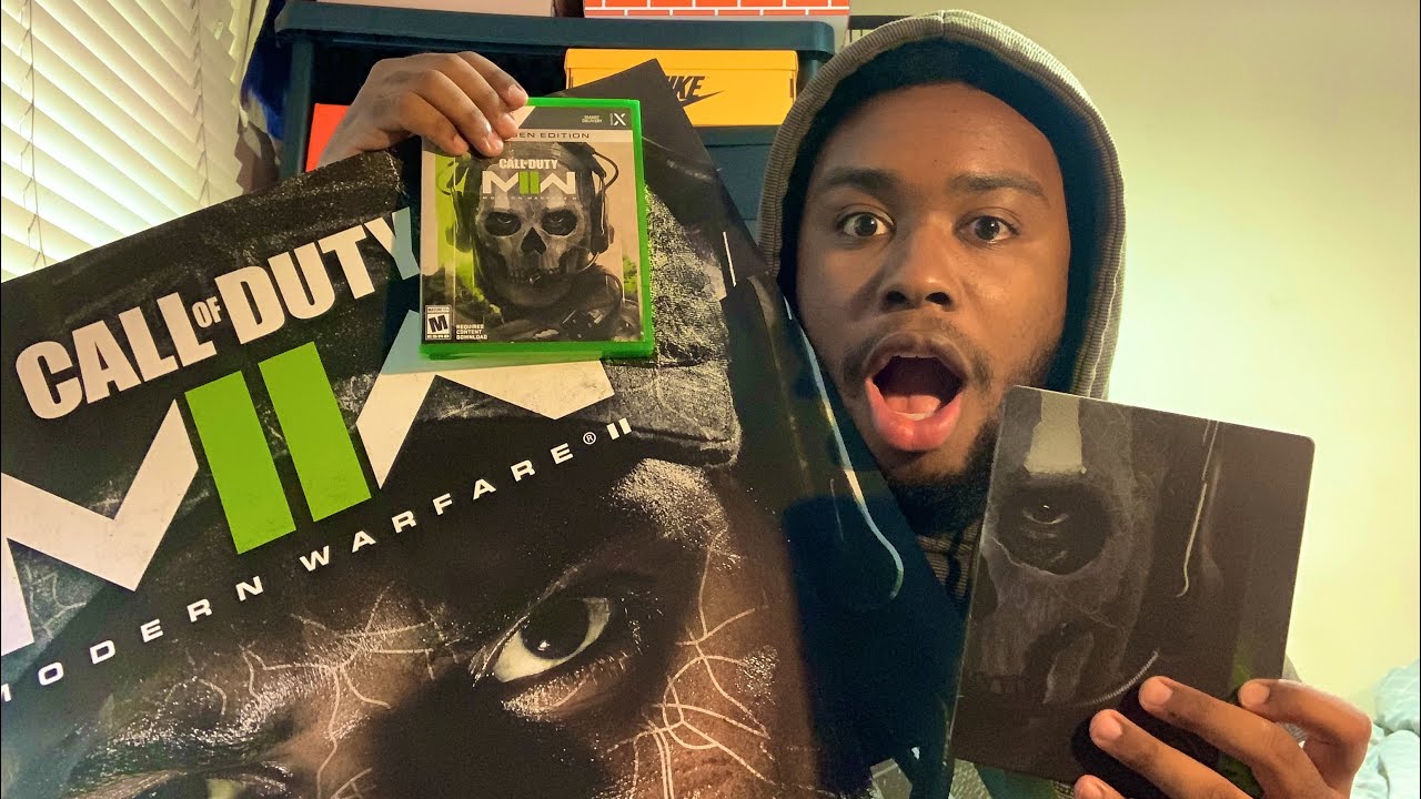 Call Of Duty Modern Warfare 2 SteelBook Edition Unboxing! - YouTube