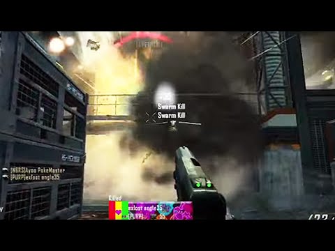 BO2 HACKER SHOOTS SWARMS OUT OF PISTOL! - YouTube
