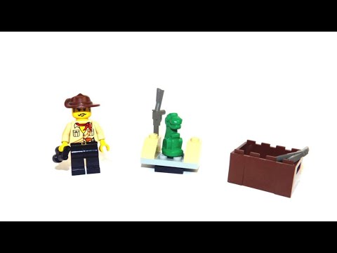 How To Build LEGO Adventurers Johnny Thunder and Baby T Set 5903 ...