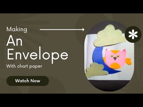 Making an Envelope for Annual School Function. - YouTube