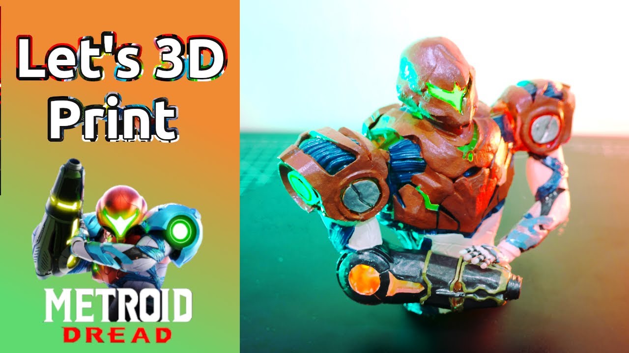 Let's 3D Print Samus from Metroid Dread - YouTube