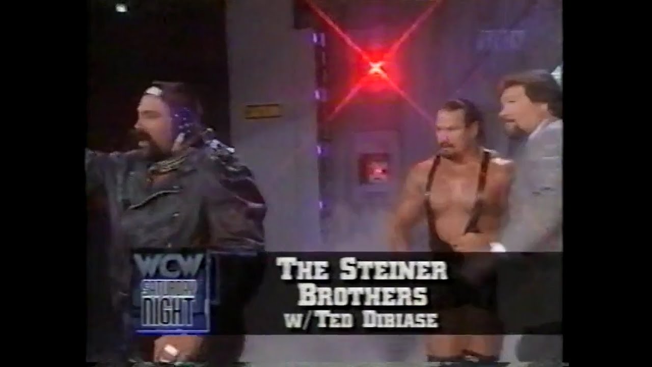 Steiner Brothers vs Scott Norton & Buff Bagwell Saturday Night Sept ...