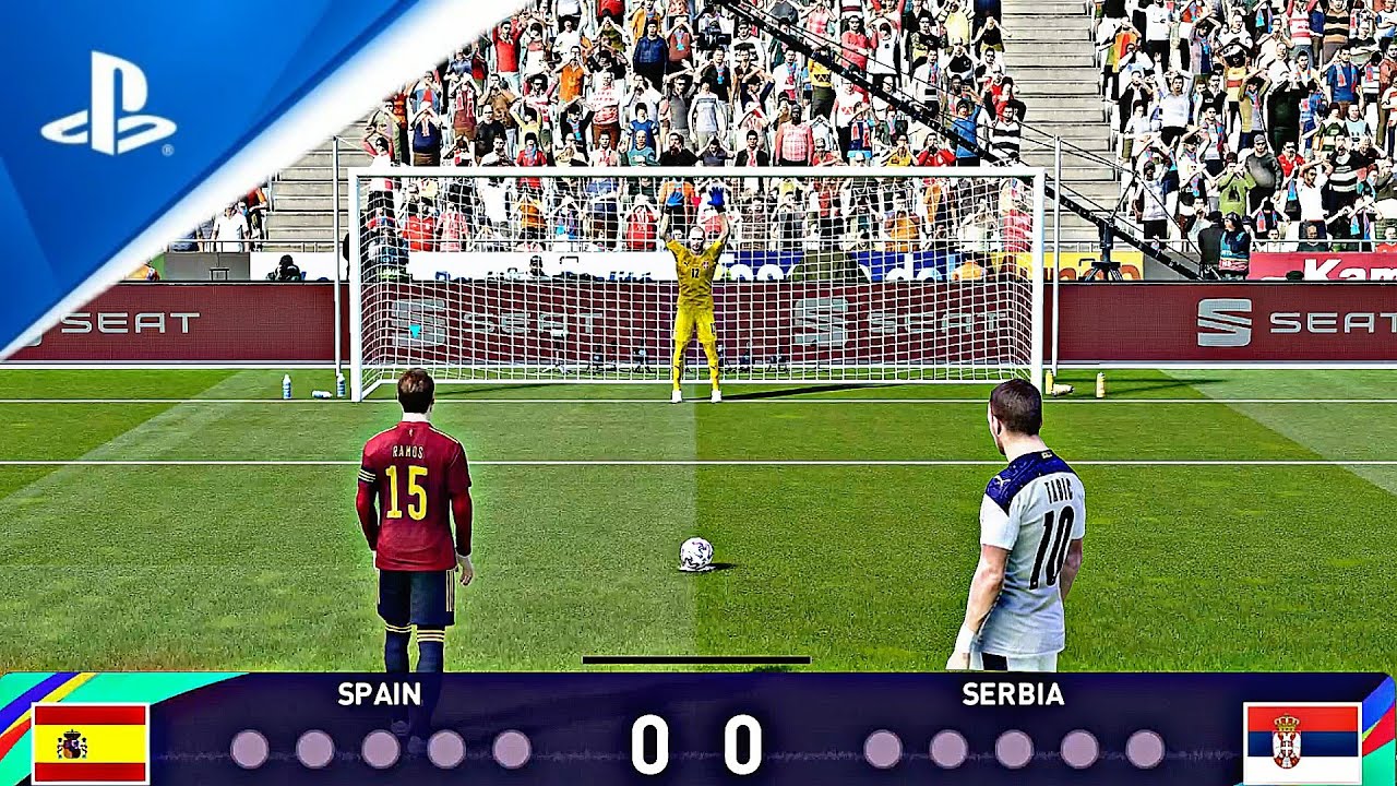Spain vs Serbia full penalty shootout | ESP vs SRB HIGHLIGHTS - YouTube