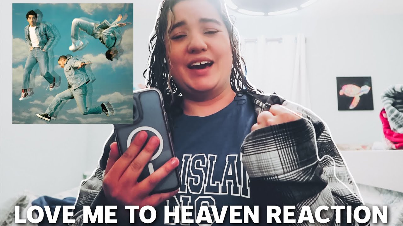 JONAS BROTHERS LOVE ME TO HEAVEN Reaction Video | Hannah Rebekah - YouTube