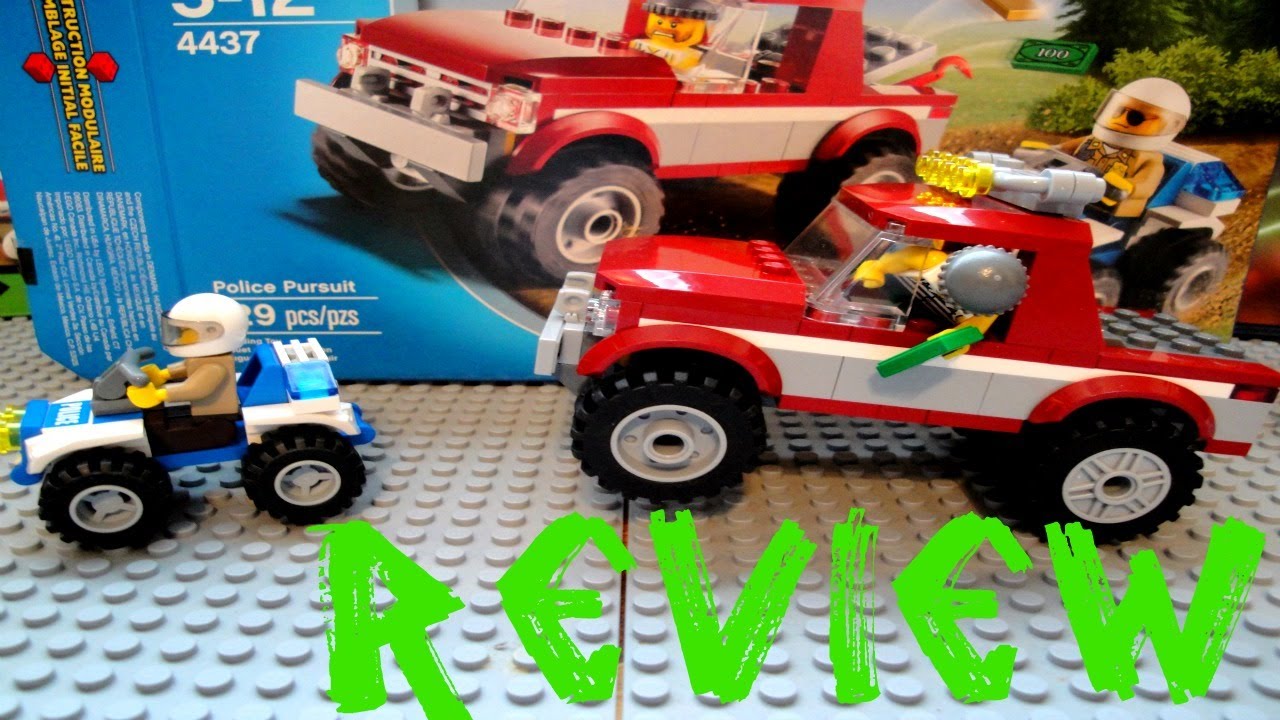 LEGO City Police PURSUIT Review: Set 4437 - YouTube