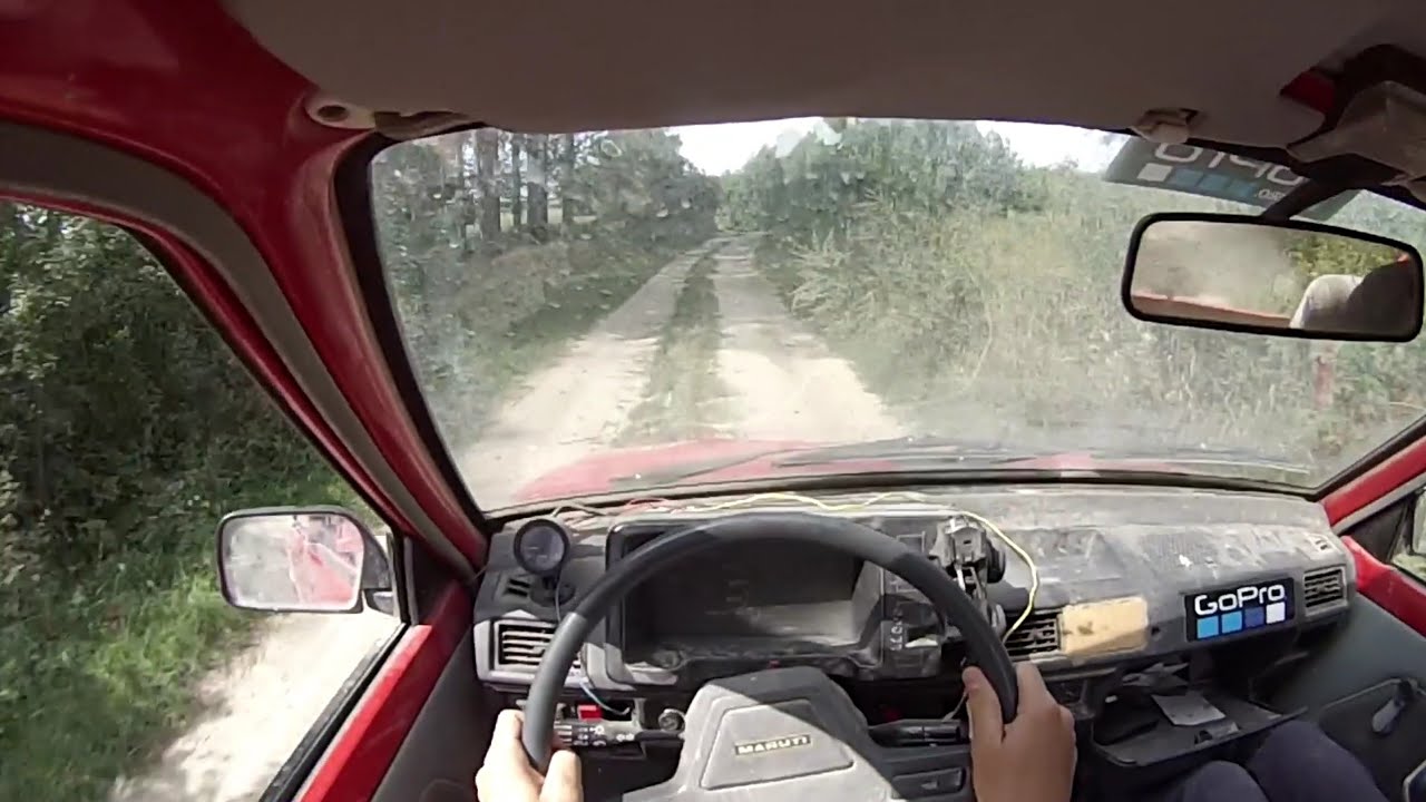 Extreme | I driving my Maruti 800 Rally Car | Inside view - YouTube