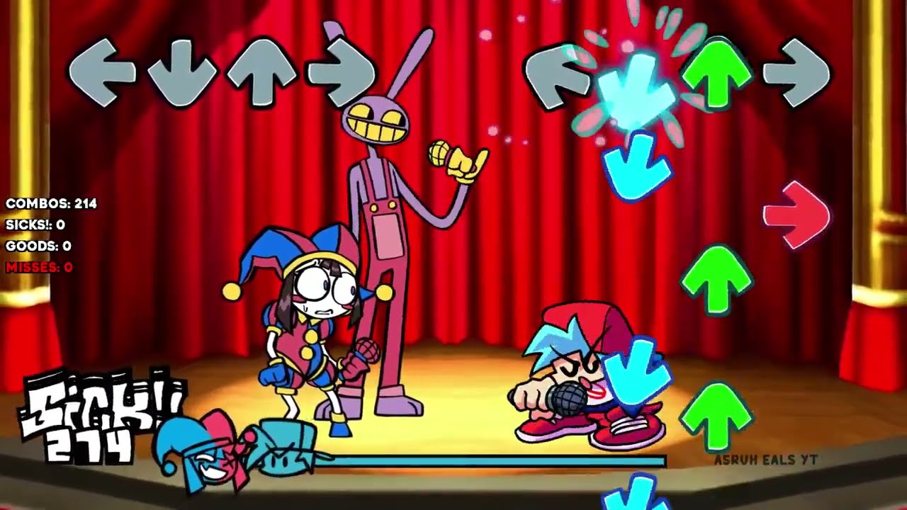 Friday Night Funkin VS Pomni VS Jax - The Amazing Digital Funkin (FNF ...