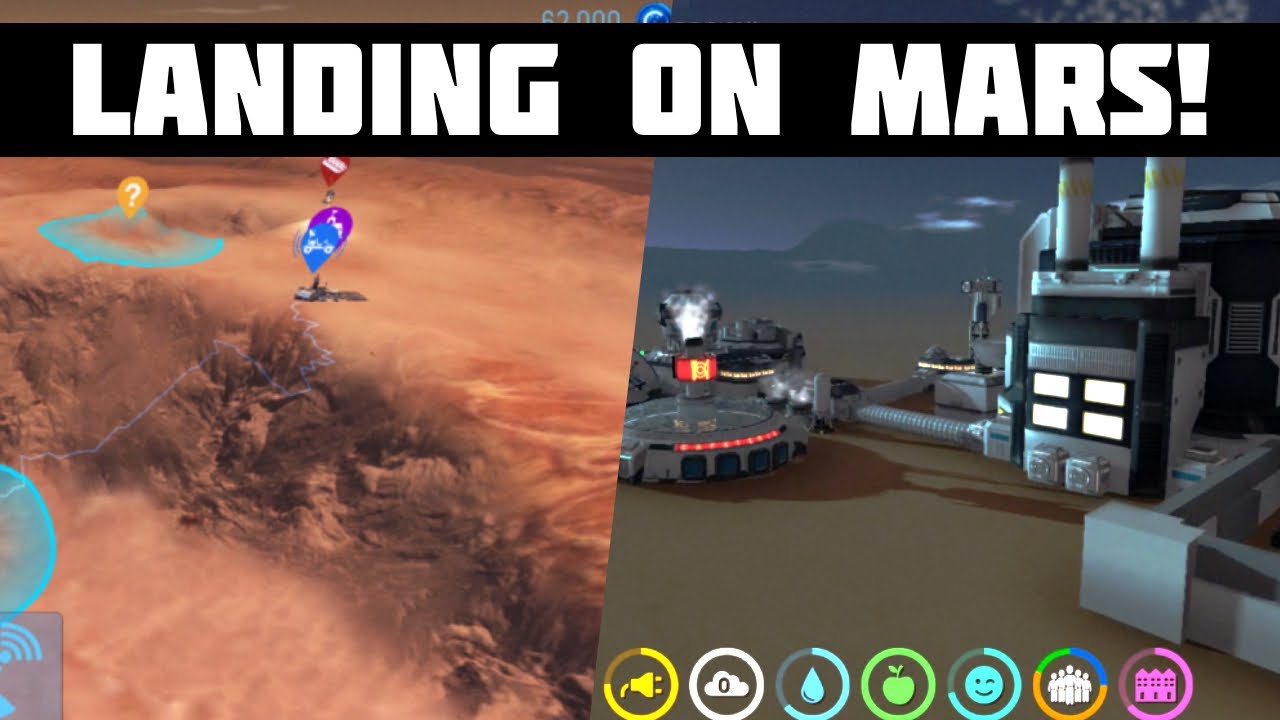 Building a Base on Mars! (Terragenesis Landfall) - YouTube