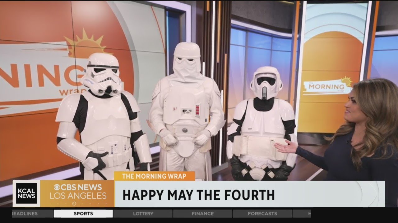 Stormtroopers from the 501st Legion are here to celebrate May the 4th ...