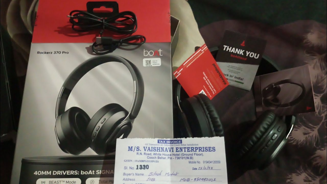 boAt Rockerz 370 Pro On-Ear Wireless Headphones Under 1500 Detailed ...