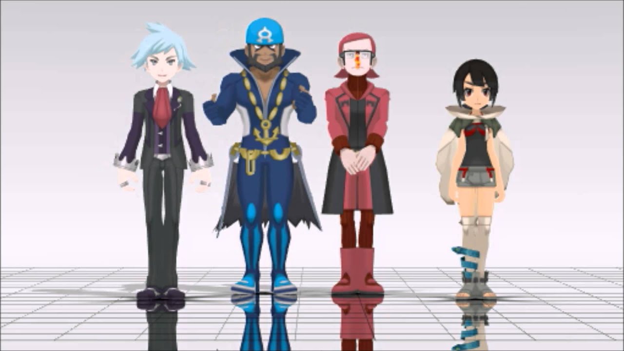MMD Pokemon (ORAS) Banana song - YouTube