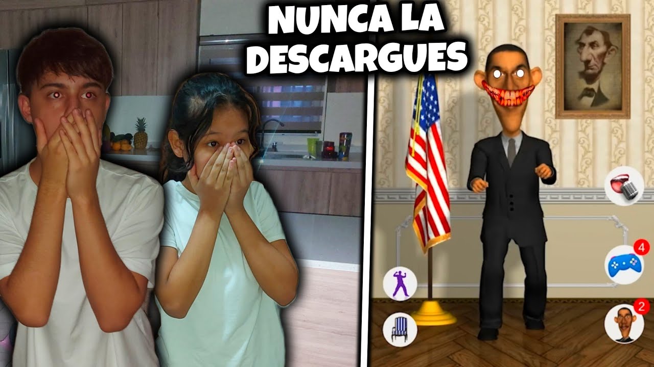 DESCARGUE EL JUEGO MAS PELIGROSO DE INTENERT *TE VIGILA* TALKING OBAMA ...