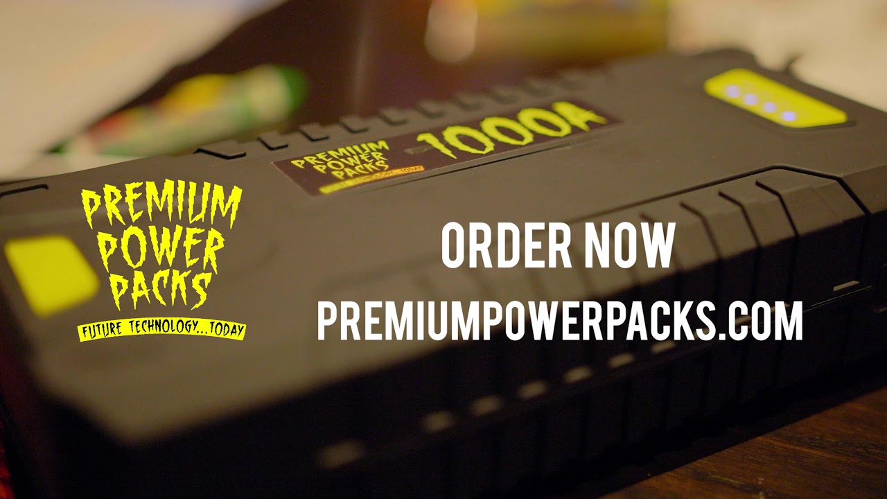 Premium Power Packs - Power When You Need It...at dinner. - YouTube