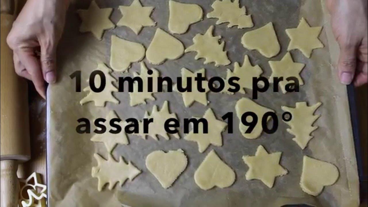 BISCOITOS DE NATAL!Como fazer biscoitinhos de natal simples e fácil ...