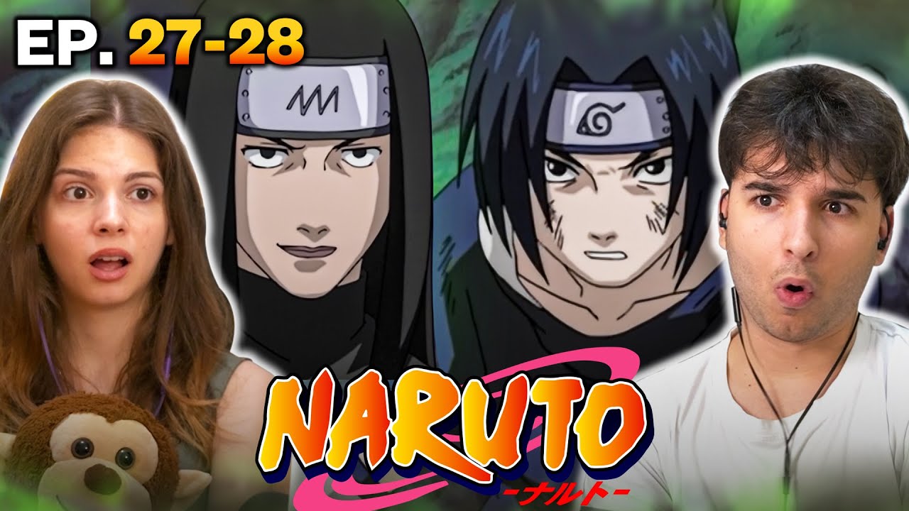 FOREST OF DEATH!! Naruto Episodes 27-28 REACTION! - YouTube
