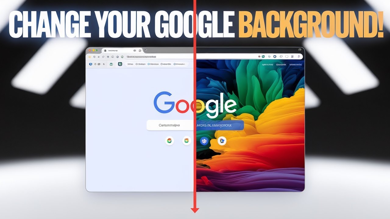 How To Change Google Background Image - YouTube
