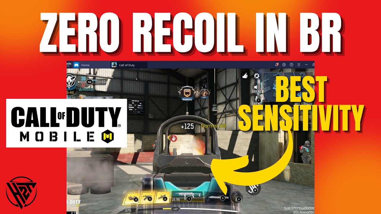 How To Make Your Own Zero Recoil Sensitivity In Codm Battle Royale Best Sensitivity - YouTube