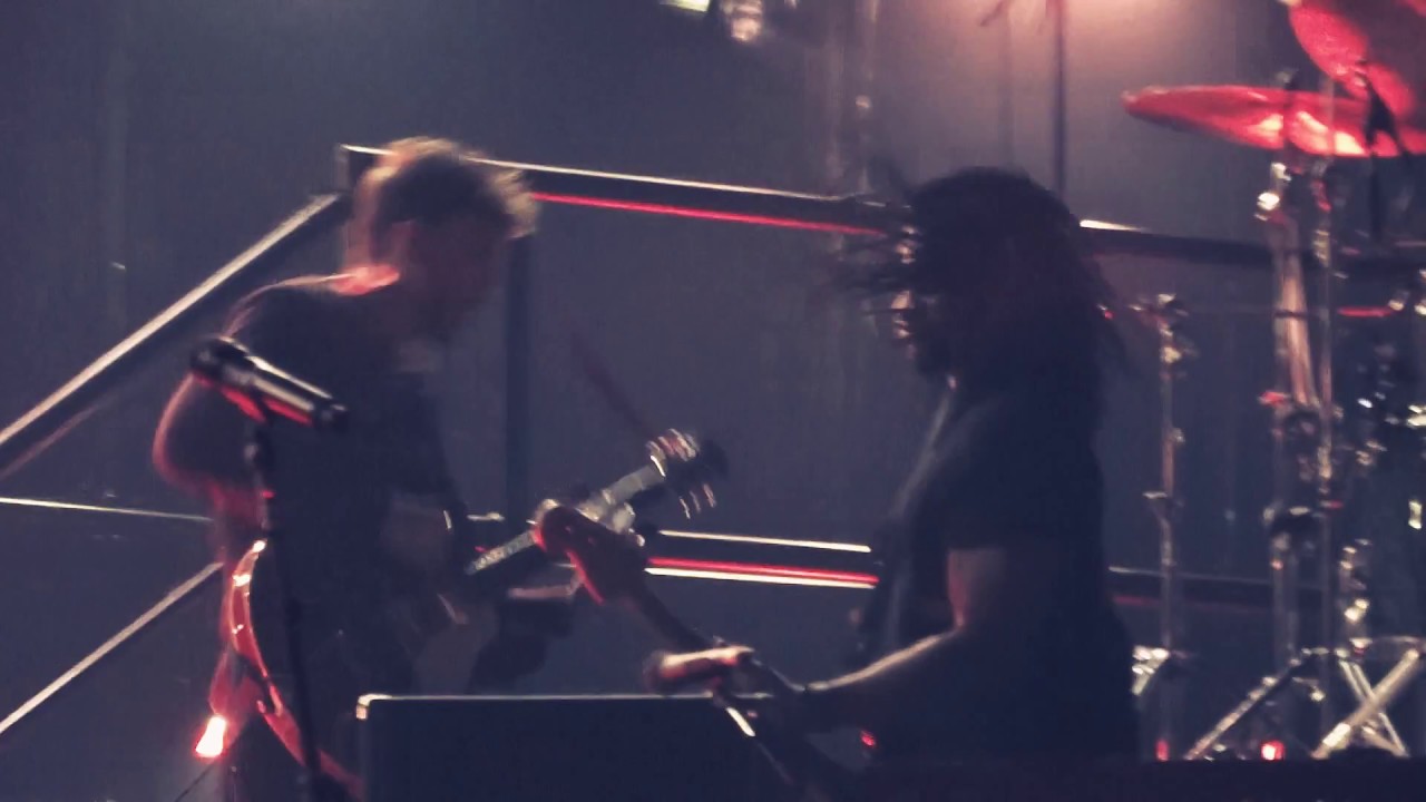 James Arthur Rocking his gitar hard with the band on the end of the ...