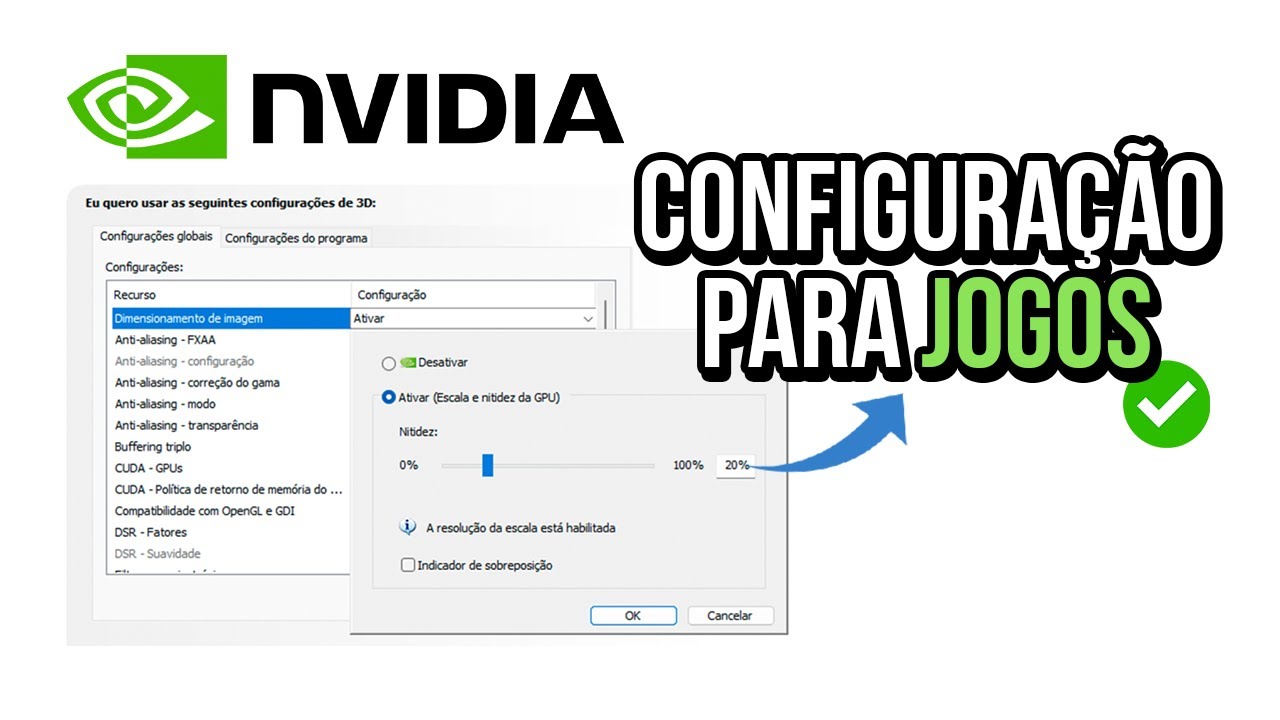 🔧PAINEL NVIDIA: MELHOR CONFIGURAÇÃO PARA MÁXIMO DESEMPENHO E FPS🔥 ...