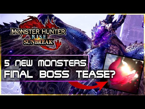 5 NEW Monsters Revealed! Is that the FINAL BOSS? - Monster Hunter Rise ...