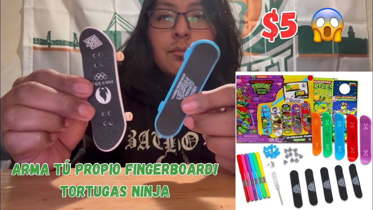 Arma tu propia fingerboard por solo 5 dólares? Dollar Tree fingerboards ...