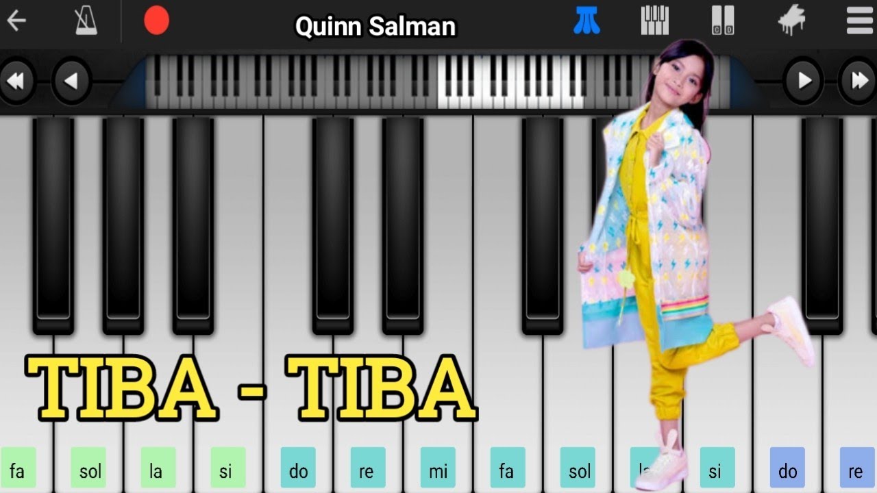 Tiba - Tiba - Quinn Salman - Piano Mobile Tutorial - YouTube