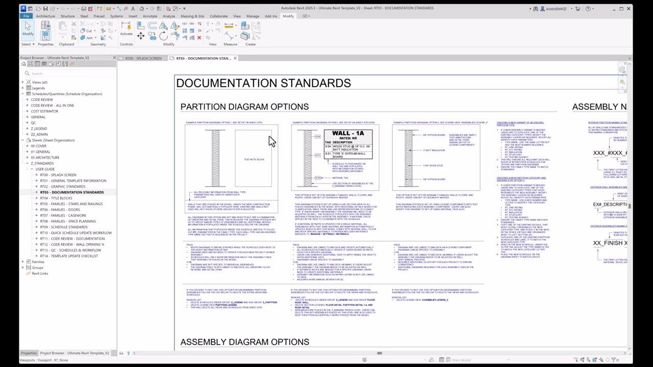 Ultimate Revit Template - Documentation Standards - YouTube