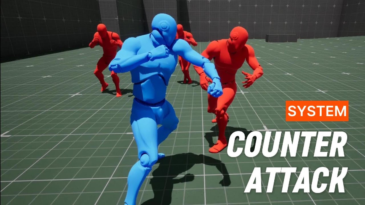 UE5 - Counter attack & AI combat showcase - YouTube