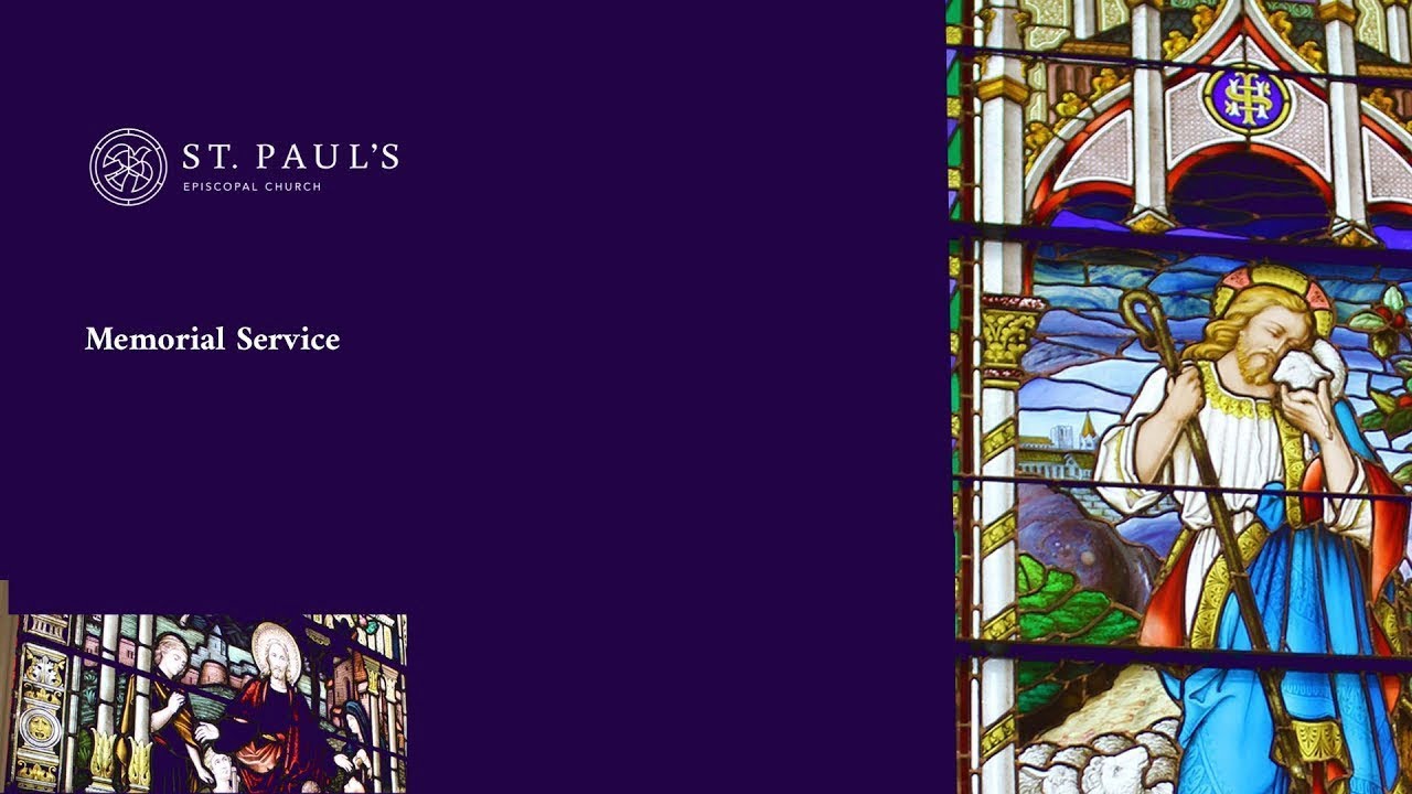 Funeral Service for David J. Baker - YouTube