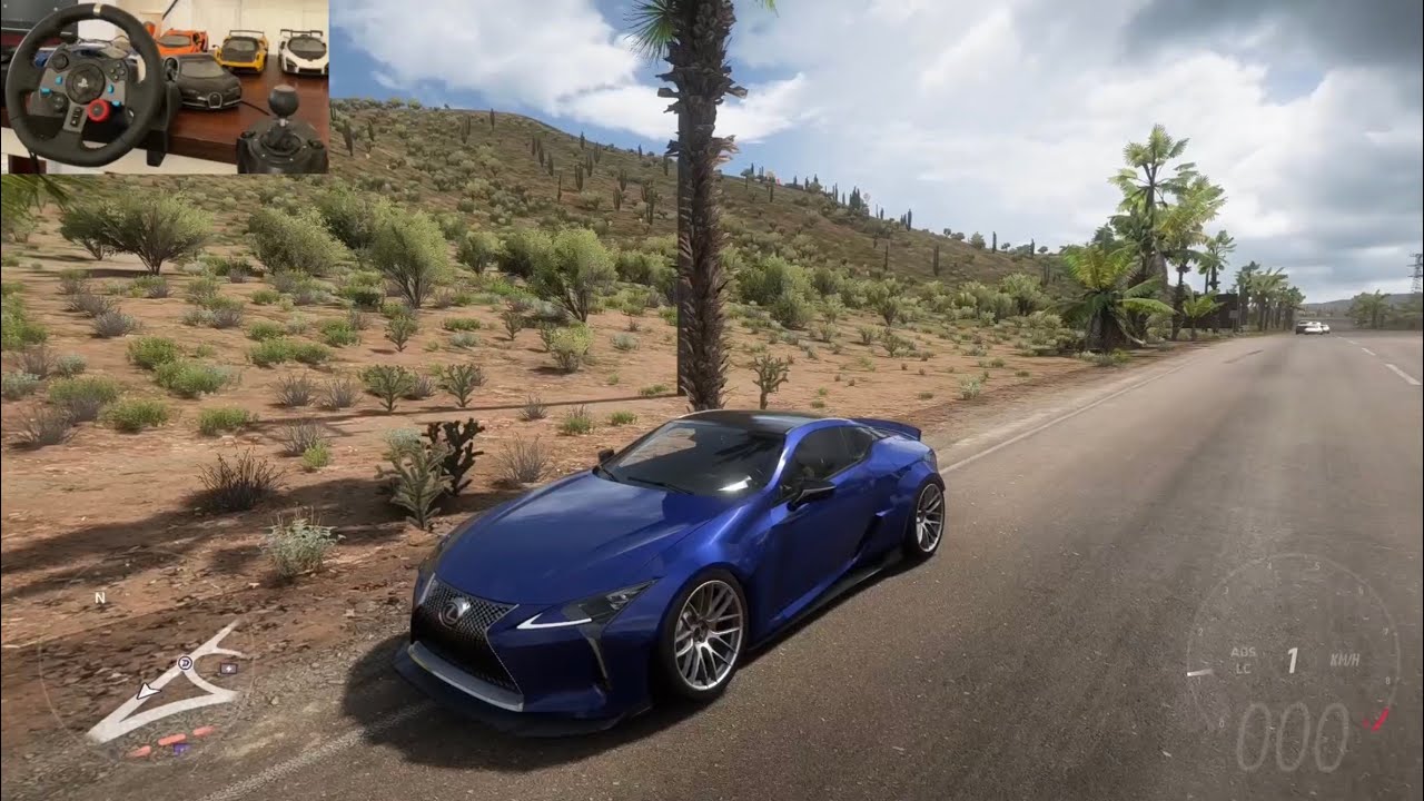 900 HP Lexus LC 500 | Forza Horizon 5 ft. Logitech G29 - YouTube