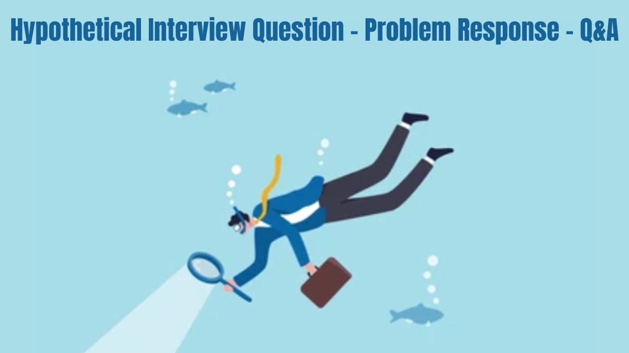 How would you respond to a problem you discovered? - YouTube