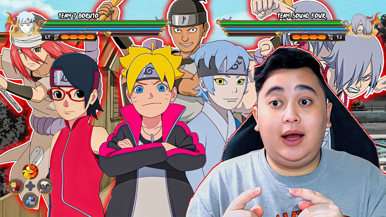 TEAM 7 BORUTO VS TEAM SOUND FOUR FULL FIGHT - NARUTO X BORUTO Ultimate ...