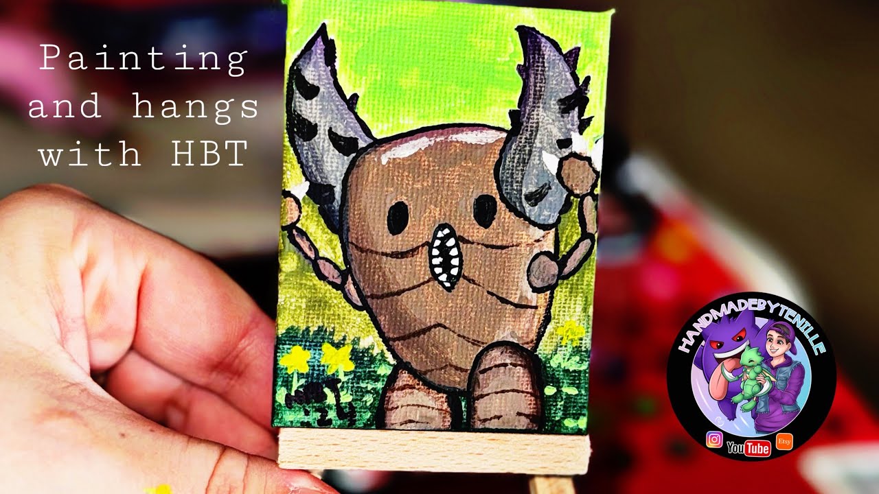 Hangs with HBT - Painting for Poke Zonan 🎨 - YouTube