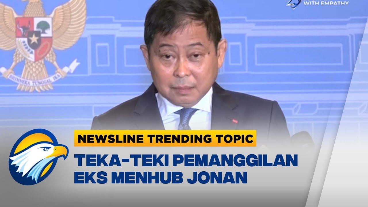 Trending #1 -  Menhub Jonan Dipanggil Prabowo, Bahas Whoosh Atau Diajak 'Join' Kabinet?