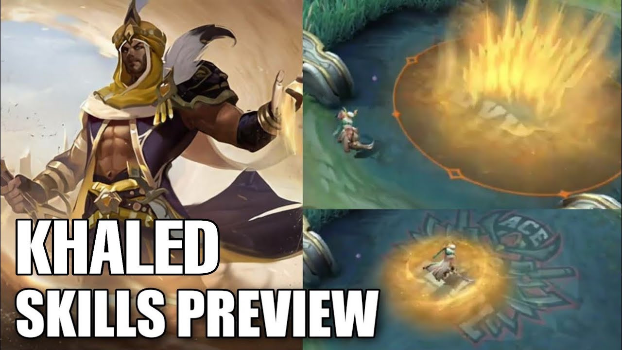 NEW HERO KHALED DESSERT SOLDIER MOBILE LEGENDS BANG BANG - YouTube