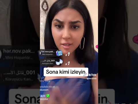 Oz Pooxudu Aqzinin Qatiqin Daqidib Mene Deyirler Sen Eledin - Leman TikTok Official