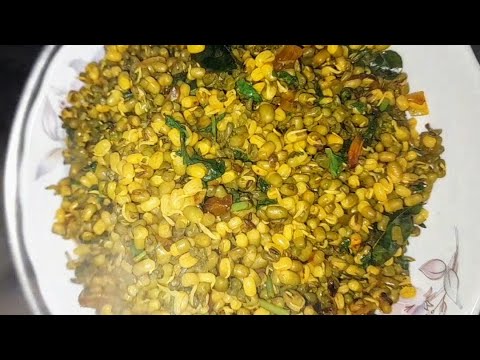 Sprouted Moong Recipes | High protein Snacks |Sprouted Green Gram Bhel ...