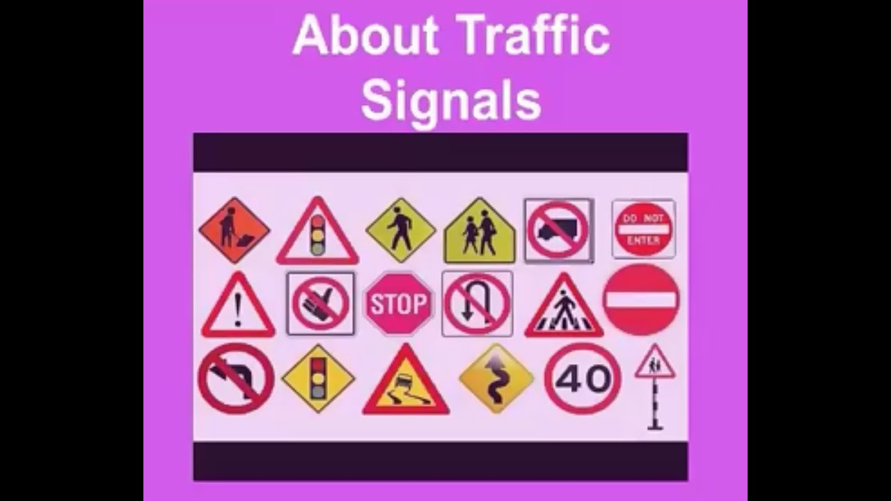 How to obey Traffic Signs - YouTube